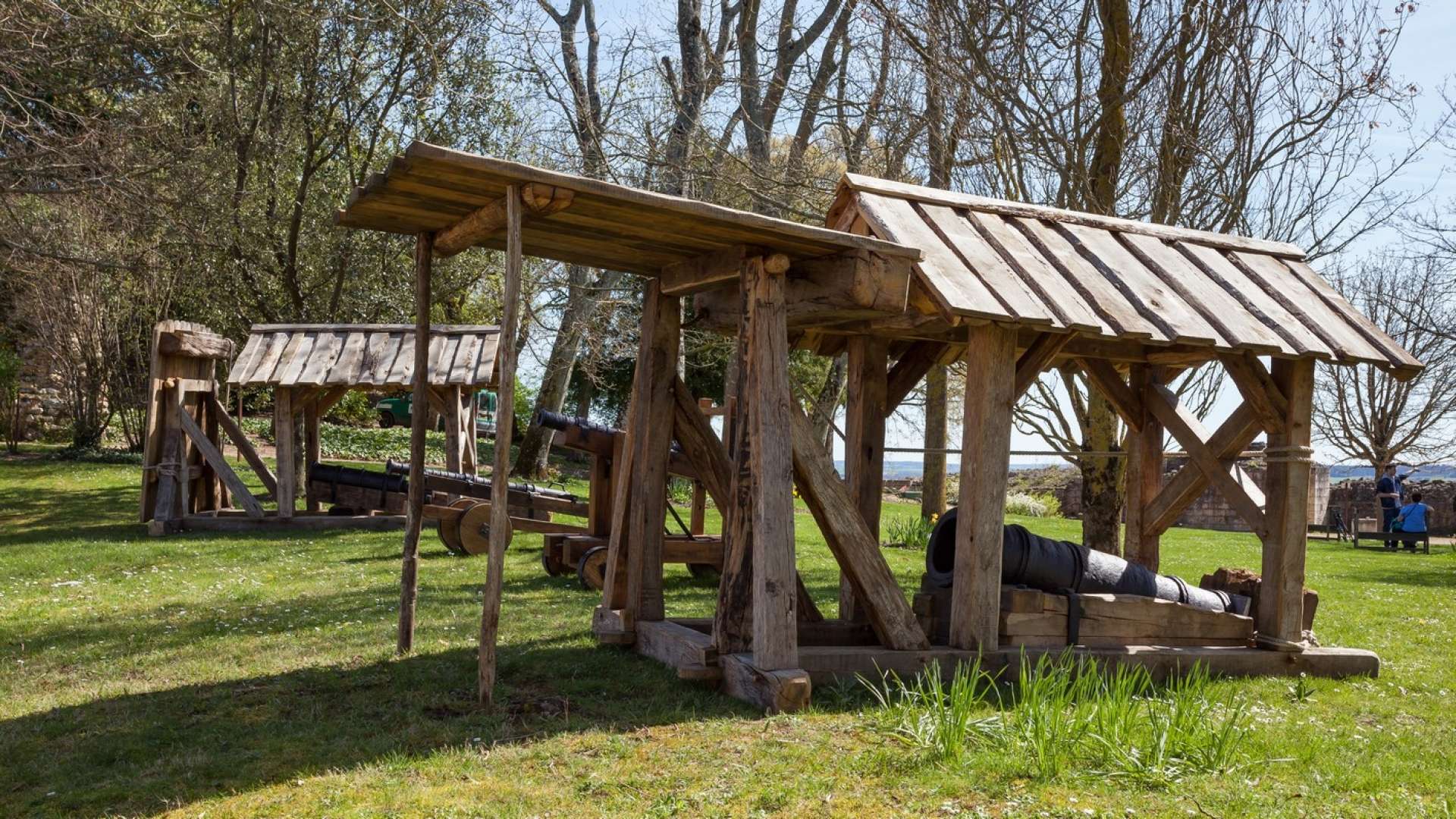 Bombardes et veuglaires | Forteresse de Chinon